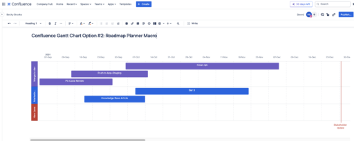 Confluence Gantt Chart: Your How-to Guide with Examples